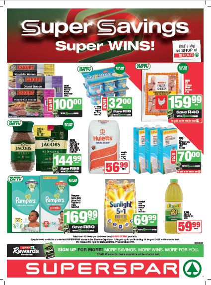 Spar Specials - Newton Park SUPERSPAR | Spar Pamphlets